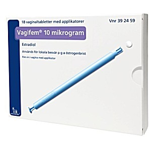7046263924595 UPC Vagifem, Vaginaltablett 10 Mikrogram 18 St