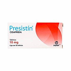 7503000422191 UPC Presistin (cisapride) 10MG 30 Tab