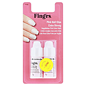 012742011336 UPC Fing RS Nail Glue Pink Bond Pack of 2