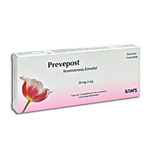 7502001163867 UPC Prevepost (norethisterone / Estradiol) Sol. 1 Amp-1ml ...