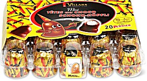 7610036004311 UPC Villars Mini Schoko-köpfli Zartbitter - 20X10G
