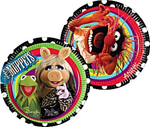 5201184807262 UPC 10 Muppets Kermit and Friends Round Paper Plates 20CM