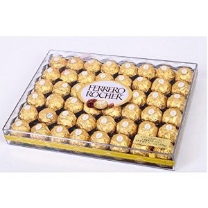 009800120482 UPC Ferrero Rocher Hazelnut Chocolates - 48 Count, 21.1 Oz.