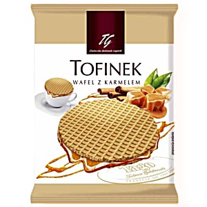 Digit-Eyes UPC data: 5908310286068 UPC Tago Tofinek Caramel Wafer