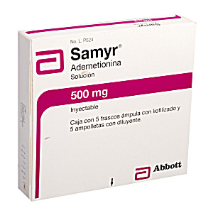 7501285601454 UPC Samyr 500 MG C / 5 Fa^