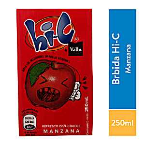 7441001700040 UPC Jugo Hi-c Manzana 250ML