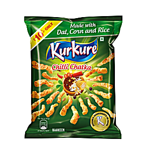 8901491363020 UPC Kurkure Namkeen Chilli Chatka, 45 G