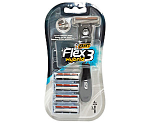 3086123273504 UPC Bic Flex & Easy Handle + Cartridges