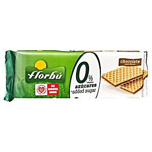 8411414012275 UPC Florbu Wafers, Cocoa Flavored With No Added Sugar